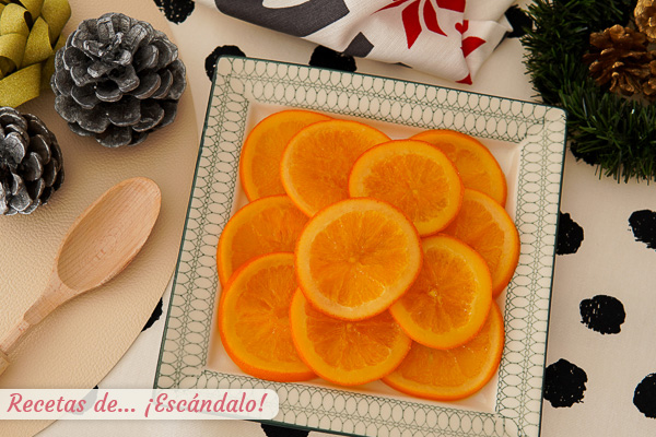 Receta de naranjas confitadas caseras, ¡fantásticas! - Recetas de ...